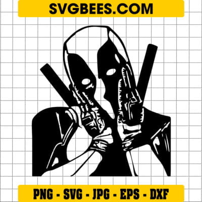 Deadpool SVG Cut File - SVGbees