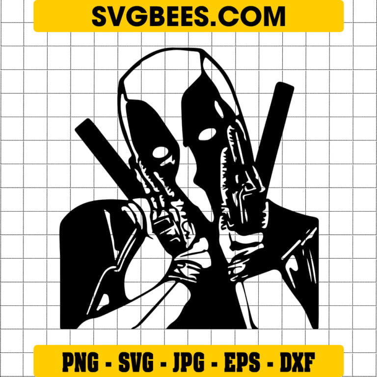 Deadpool SVG Cut File - SVGbees