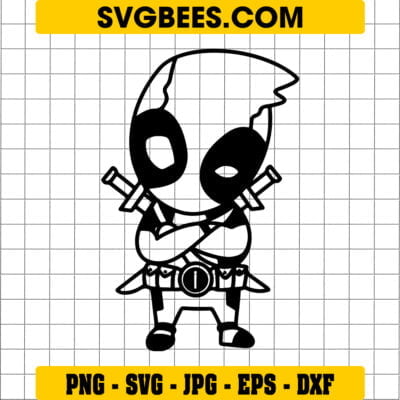 Avengers Deadpool SVG For Cricut - SVGbees