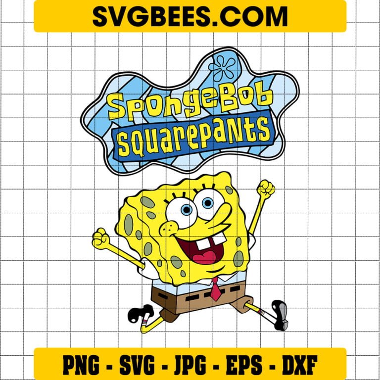 Nickelodeon Character spongebob SVG and PNG - SVGbees