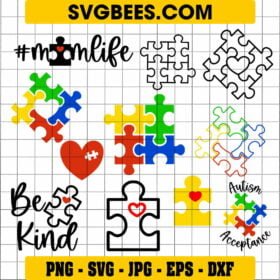 Autism Awareness SVG Advocacy Designs - SVGbees