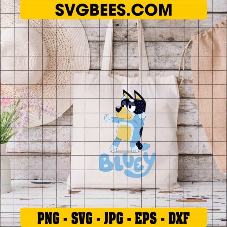 Bluey SVG - Cute Cartoon Characters for Crafting - SVGbees