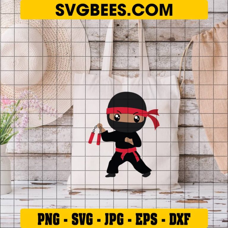 Ninja SVG Files for Cricut - SVGbees