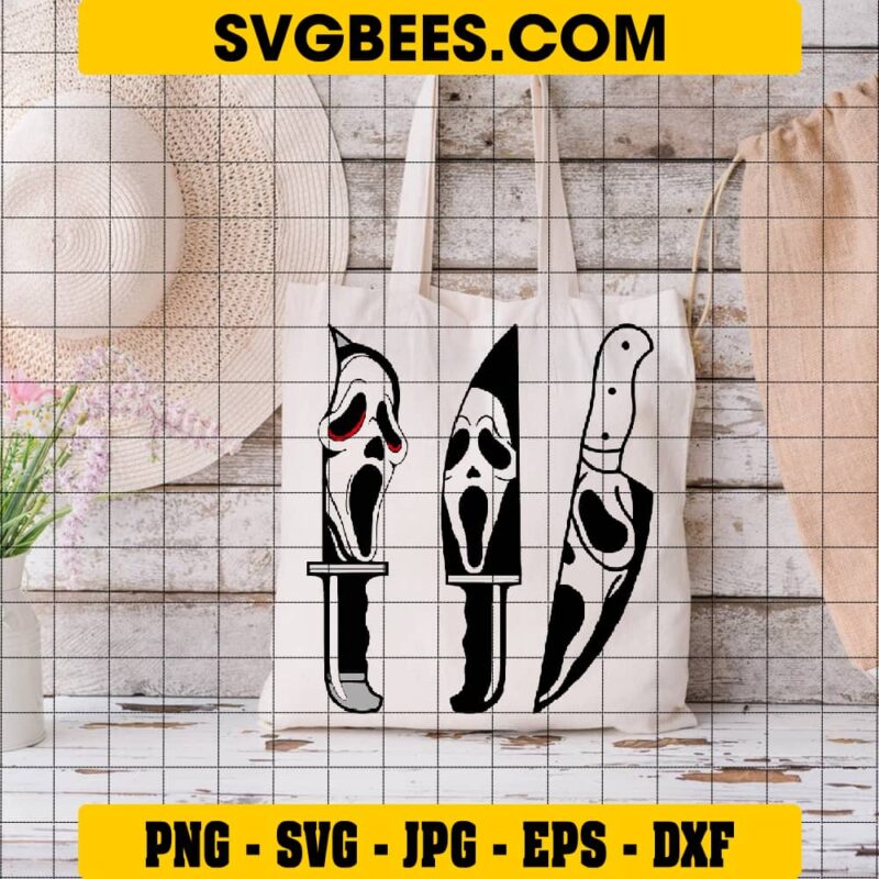 Scream Knife SVG Ghost knife SVG - SVGbees