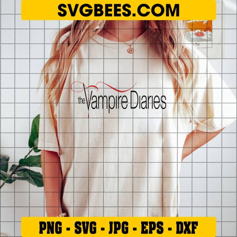 Vampire Diaries Logo SVG, PNG Files - SVGbees
