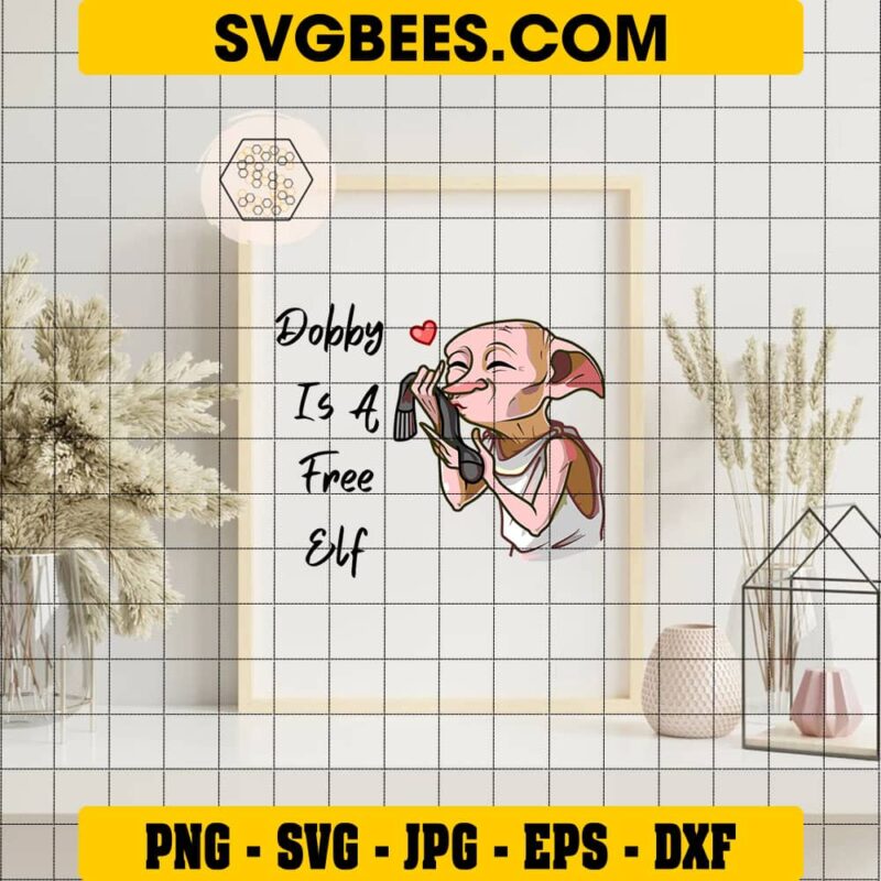 Dobby Is A Free Elf SVG Cut Files - SVGbees