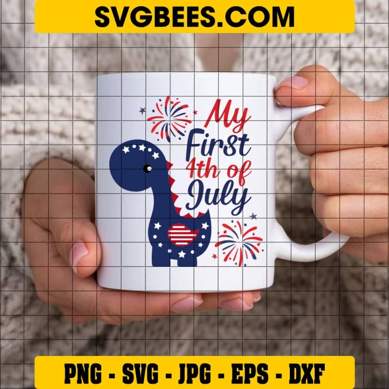 My First 4th of July SVG My First 4th SVG - SVGbees