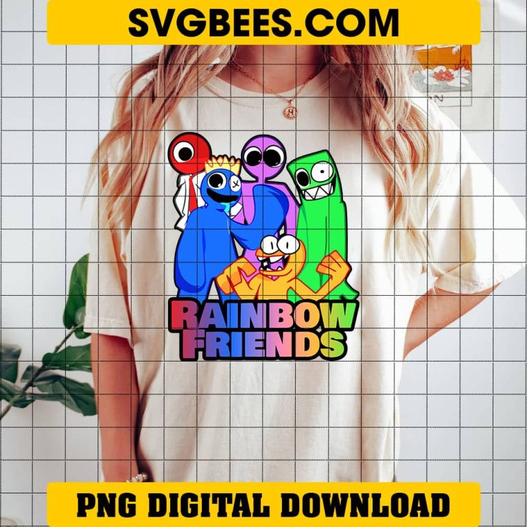 Rainbow Friends Logo PNG Blue Rainbow Friends PNG