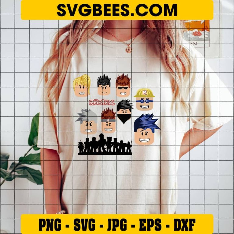 Roblox Face SVG Roblox Logo SVG - SVGbees