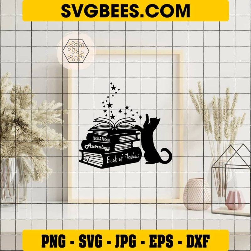 Spell Book SVG Magic Book SVG - SVGbees