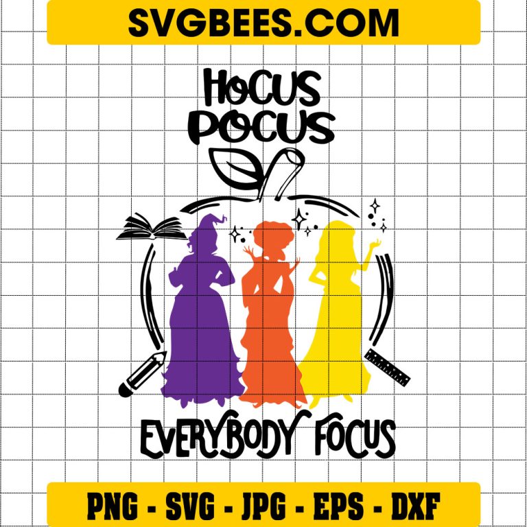 Hocus Pocus Book SVG Hocus Pocus SVG Files - SVGbees