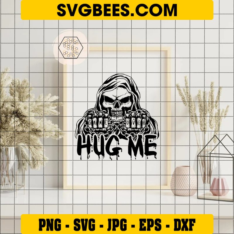 Hug Me Svg, Meme Character Svg, Witch Svg Svg, Grim Reaper Svg