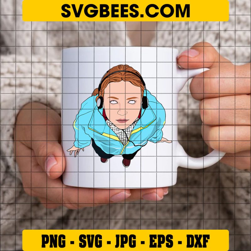 Max Floating in the Air SVG, Stranger Things SVG - SVGbees