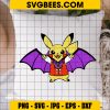 Pikachu Vampire SVG, Pikachu Halloween SVG, Pokemon Halloween SVG PNG ...