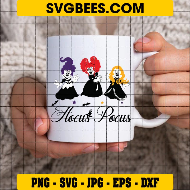 Disney Minnie Hocus Poucs SVG - SVGbees