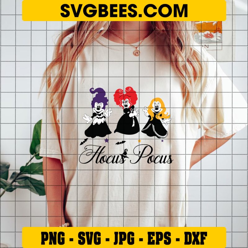 Disney Minnie Hocus Poucs SVG - SVGbees