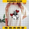 Ghostface Knife Love Halloween SVG, Ghostface Ghost SVG - SVGbees