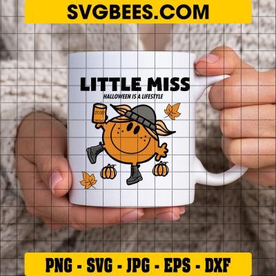 Little Miss Halloween Is A Lifestyle SVG, Spooky Rae Dunn SVG - SVGbees