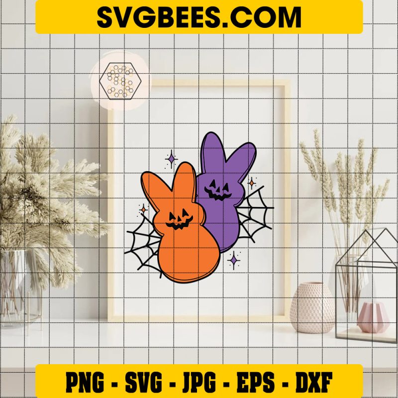 Spooky Peeps Halloween SVG - SVGbees