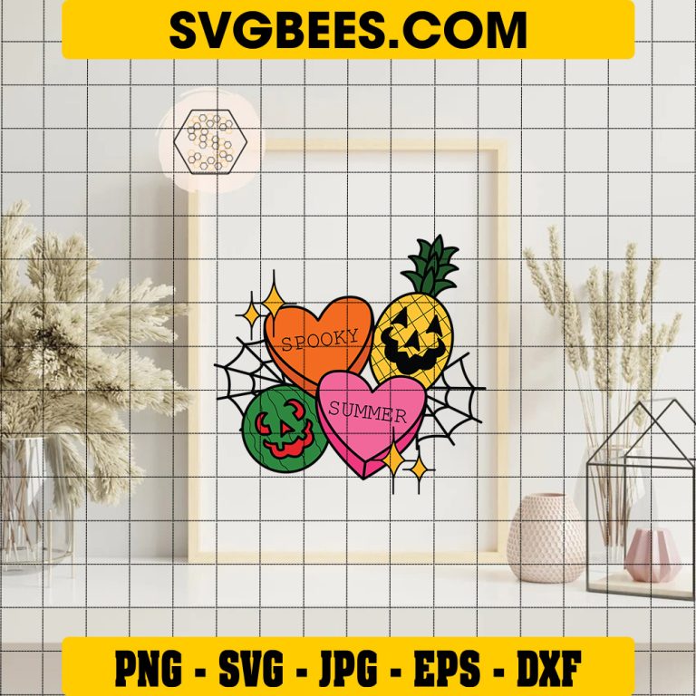Spooky Summer Halloween SVG, Summerween SVG - SVGbees