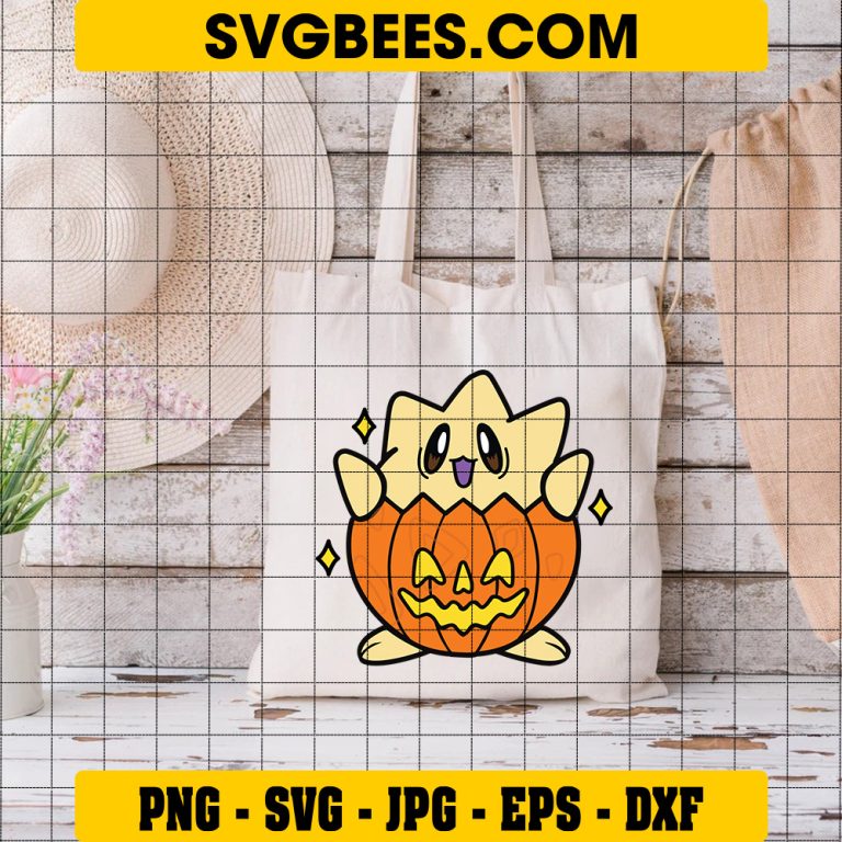 Togepi Pokemon Halloween SVG, Togepumpkin Halloween SVG - SVGbees
