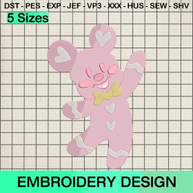 Carl And Ellie Embroidery Design, Disney Valentine's Day Machine ...