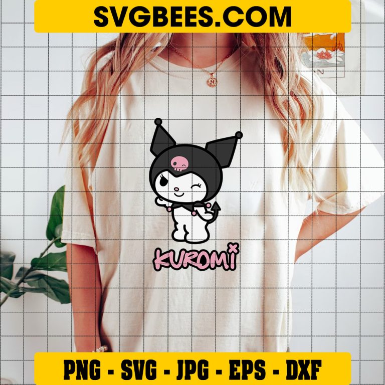 Kuromi Svg, Kuromi Png, Hello Kitty Svg, Sanrio Characters Svg, Cartoon ...