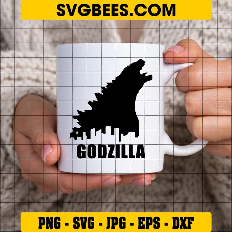 Godzilla SVG PNG DXF EPS | SVGbees - SVGbees