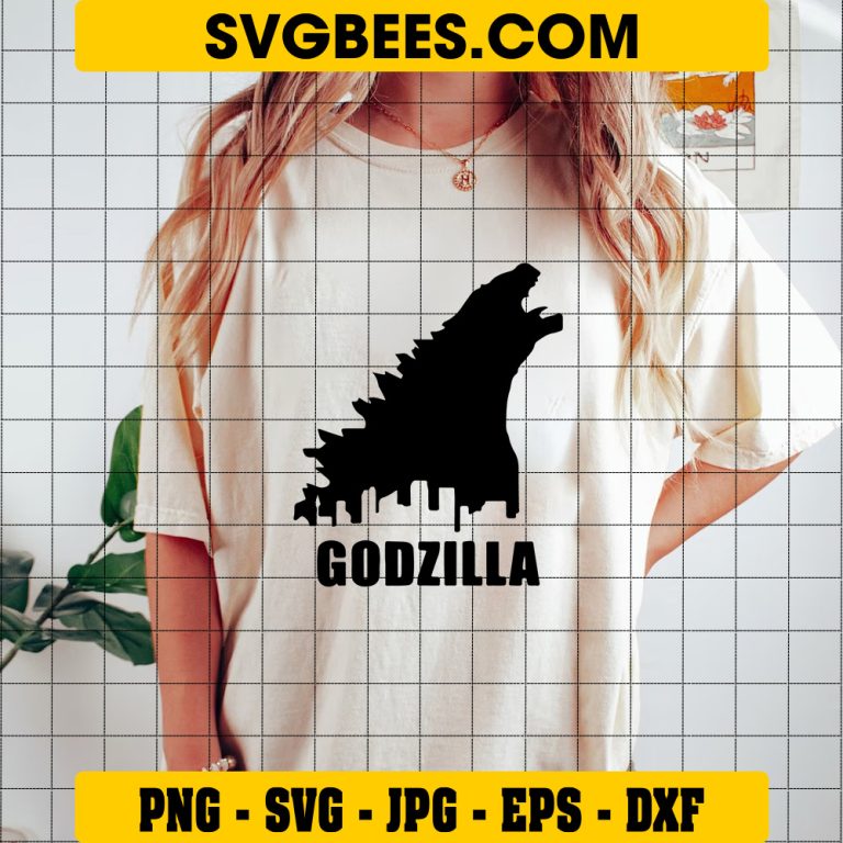 Godzilla SVG PNG DXF EPS | SVGbees - SVGbees