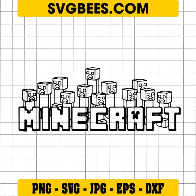 Minecraft SVG - Cut Files - SVGbees