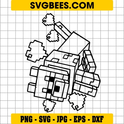 Minecraft SVG - Cut Files - SVGbees