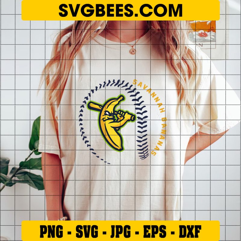 Savannah Bananas Baseball Heather SVG – Savannah Bananas Baseball Lover ...
