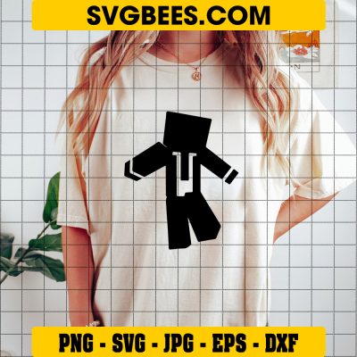 Steve with Skin Svg, Minecraft Steve Svg, Minecraft Svg - SVGbees