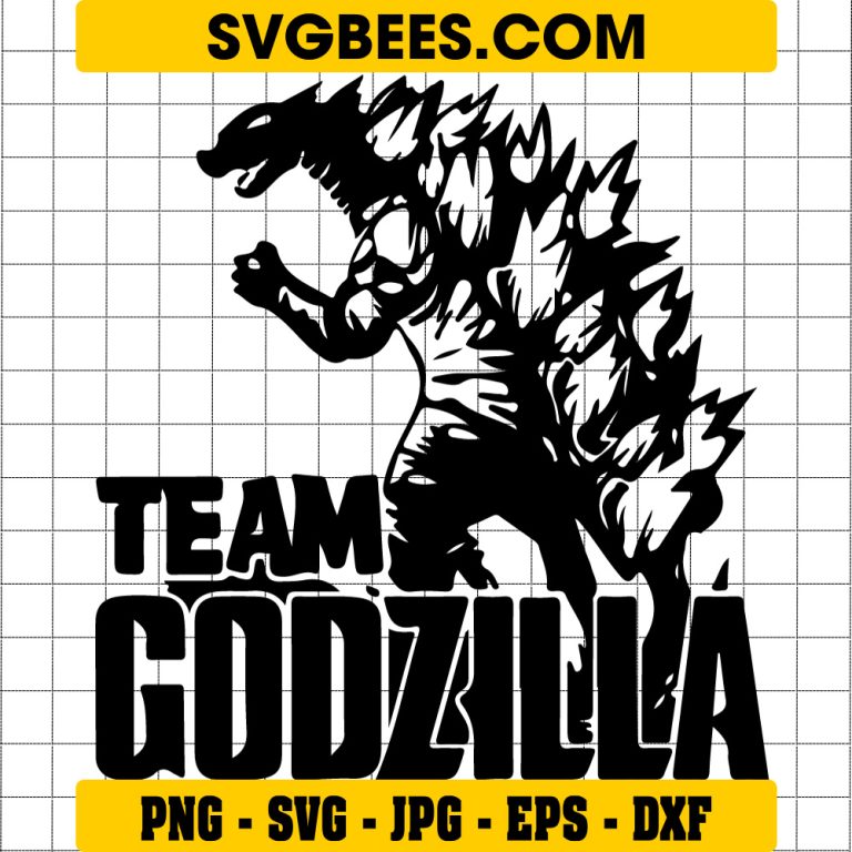 Godzilla SVG Bundle Godzilla Vs Kong SVG, Official Team Kong SVG - SVGbees
