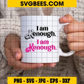 I am Kenough SVG PNG, Barbenheimer movie Ken SVG, Ken Barbie Svg ...