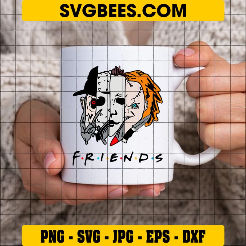 Horror Characters Chucky Friends SVG Cutting Digital File - SVGbees