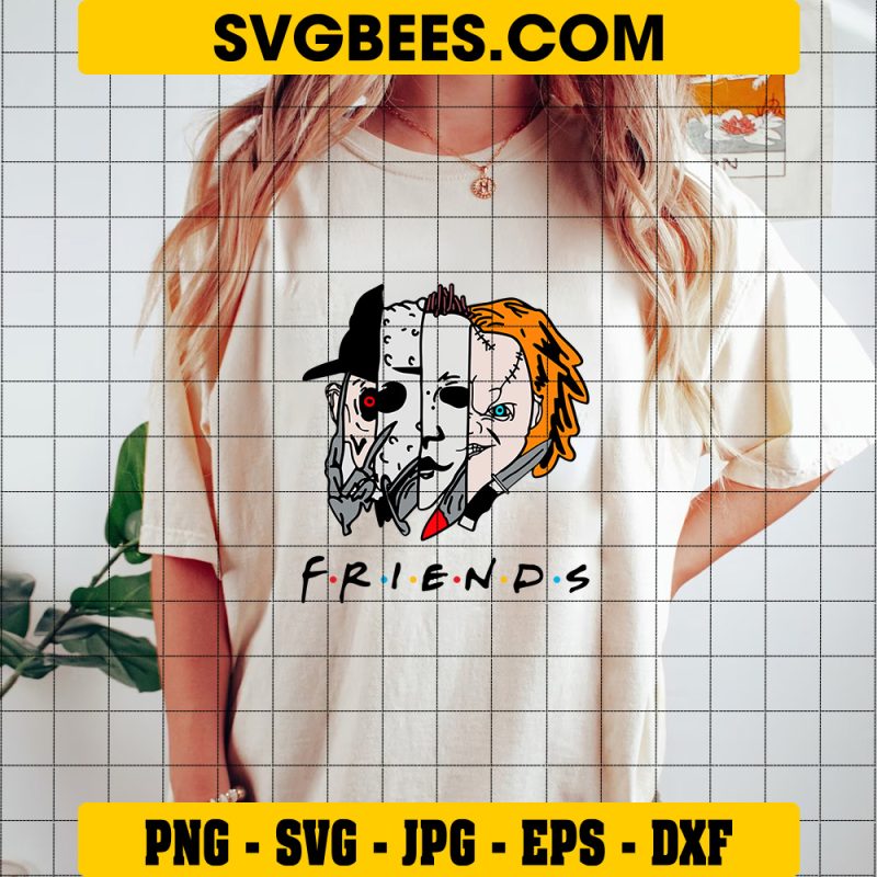 Horror Characters Chucky Friends SVG Cutting Digital File - SVGbees