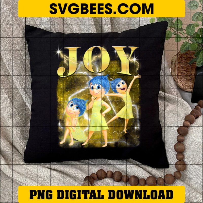 Disney Inside Out Joy PNG, Joy Inside Out Character PNG - SVGbees