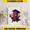 Cute Chibi Deadpool PNG, Cute Chibi Deadpool Graduation PNG, Superhero ...