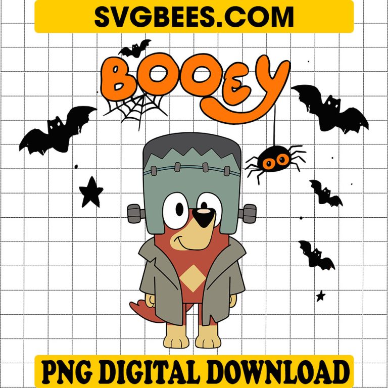 Boo Bluey Halloween PNG, Halloween PNG, Bluey Booey Halloween PNG - SVGbees